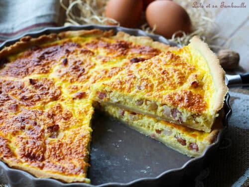 Quiche lorraine facile • Lolo et sa tambouille