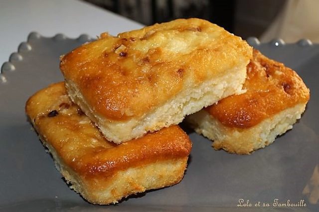 Cakes au fromage blanc & poire • Recette de Lolo et sa tambouille